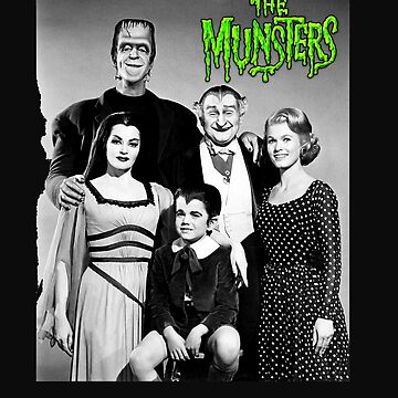 "The munsters family 60s" Sticker for Sale by MetalSatyrShop | Redbubble