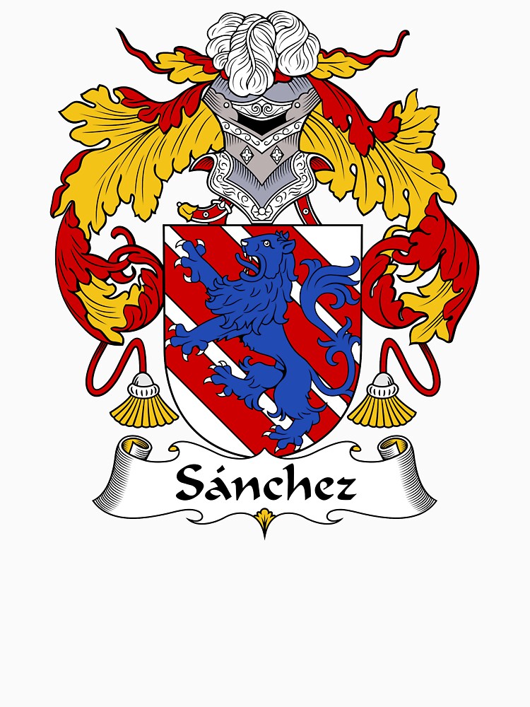 "Sanchez Coat of Arms/Family Crest" T-shirt by carpediem6655 | Redbubble