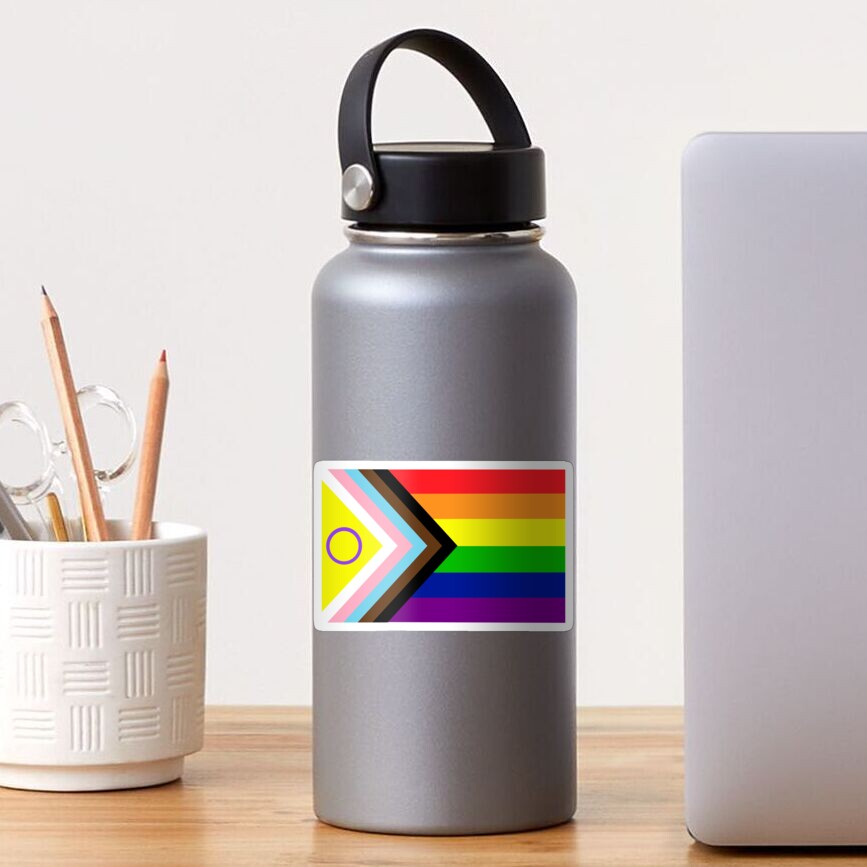 2021 Intersex Inclusive Progress Pride Flag Sticker For Sale By Nyxfn