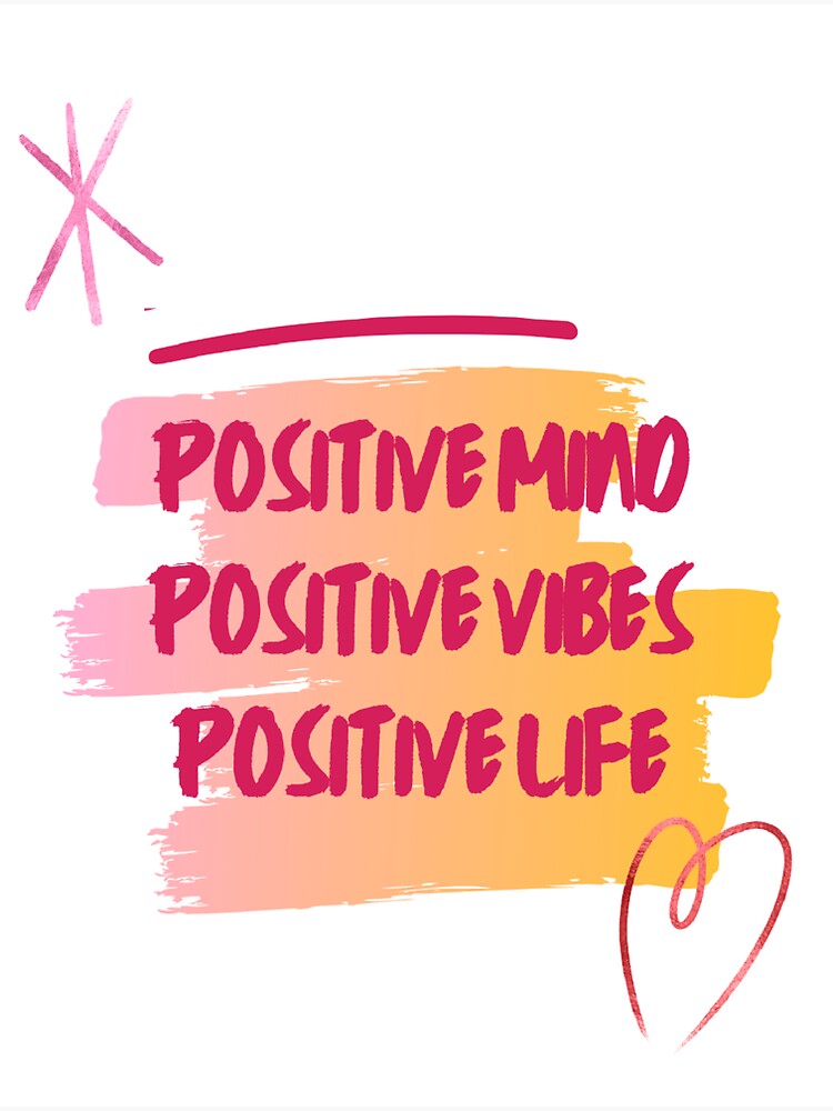 "Positive attitude" Sticker for Sale by imyfreestyle | Redbubble