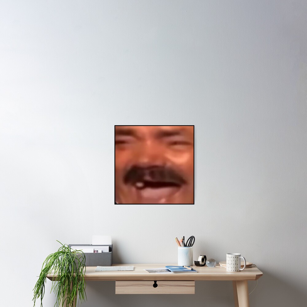 "Man Laughing Meme" Poster for Sale by martimmendes | Redbubble