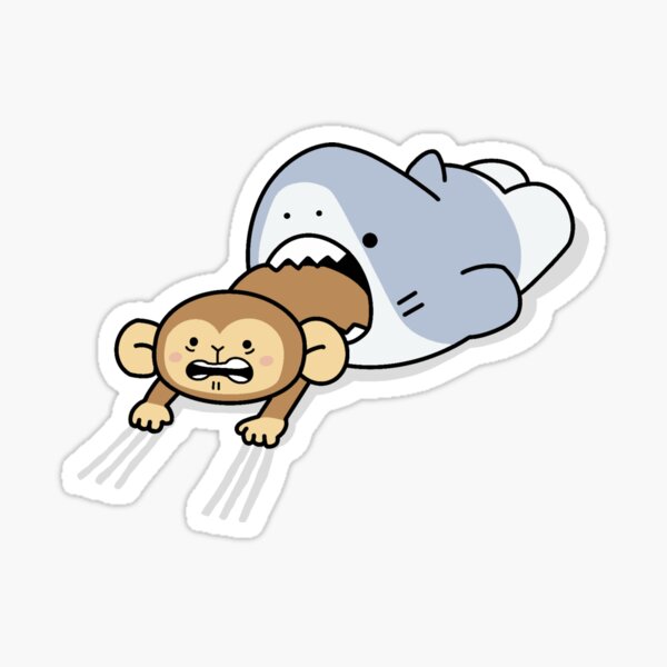 "Samezu Monkey" Sticker for Sale by yktv-kloi | Redbubble