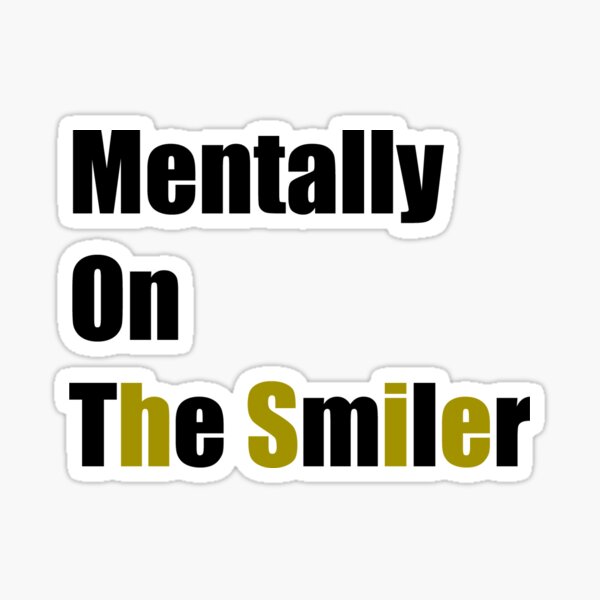 The Smiler Stickers | Redbubble