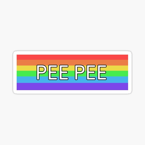 "PP" Sticker for Sale by lilygraceart | Redbubble