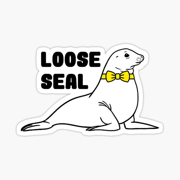 "Loose Seal 2" Sticker for Sale by nelliehorne | Redbubble