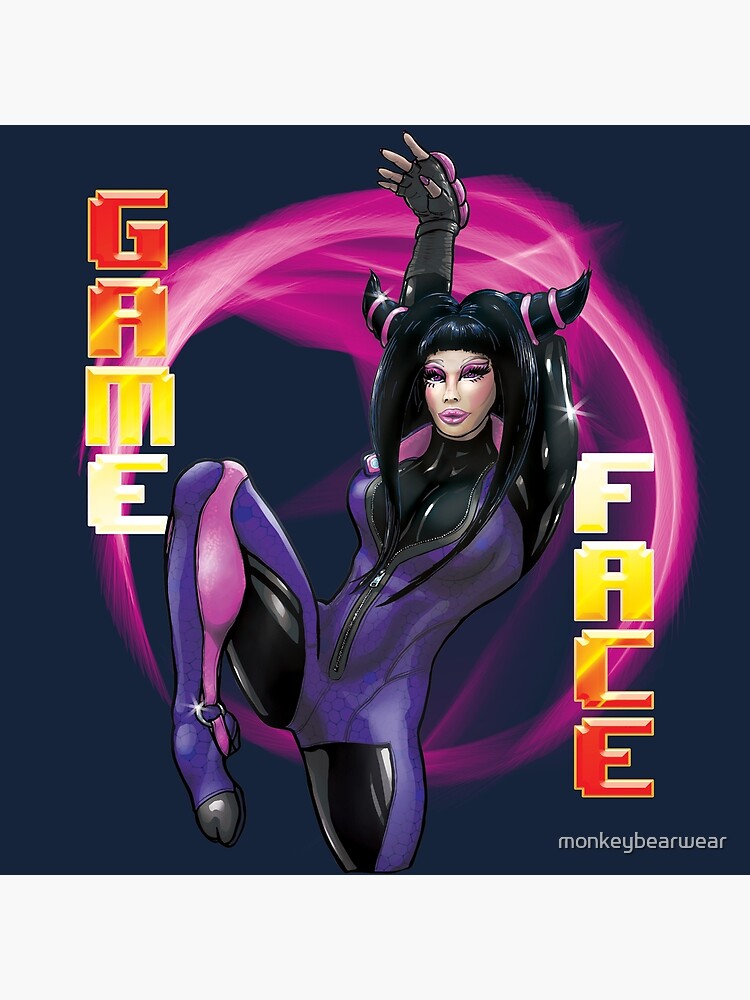 "Game Face: Han Juri" Poster for Sale by monkeybearwear | Redbubble
