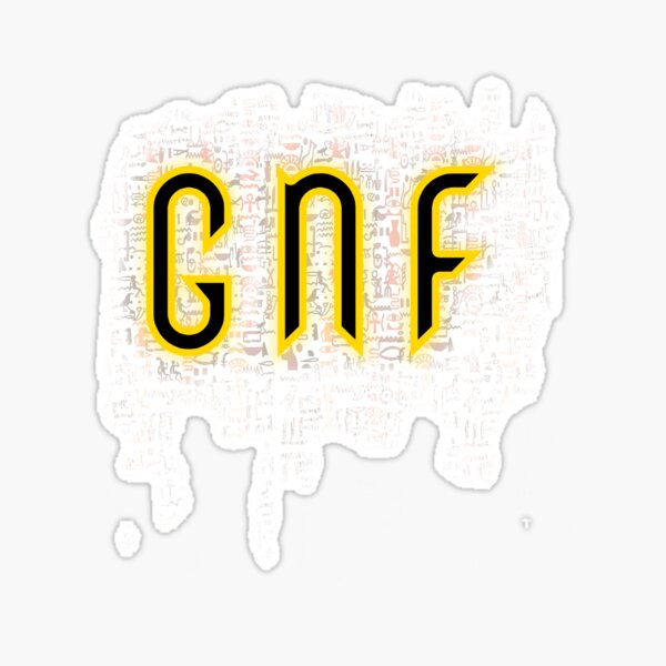 "GNF" Sticker for Sale by dodopharaoh | Redbubble