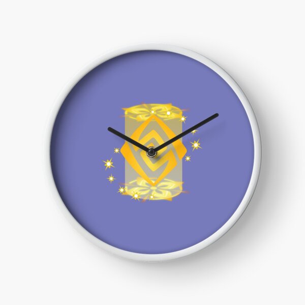 "Albedo Genshin Impact" Clock for Sale by vickerz | Redbubble