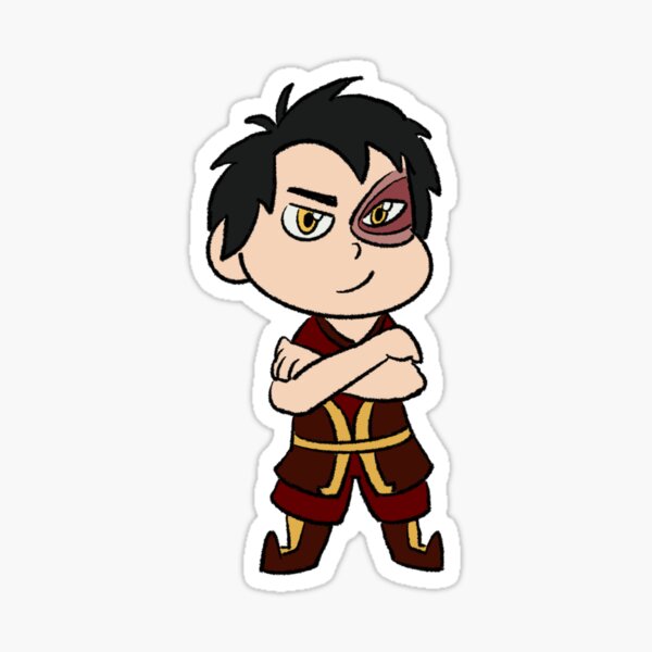 "chibi zuko" Sticker for Sale by Debo05 | Redbubble