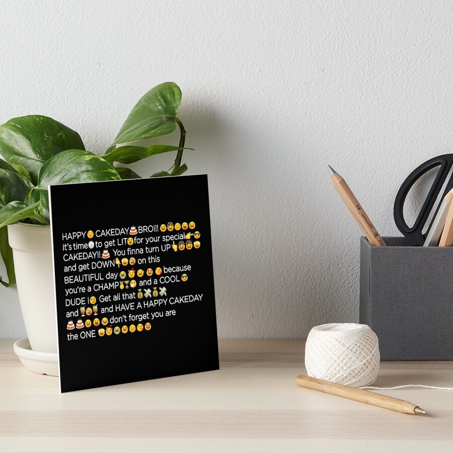 "uwu copypasta birthday cake msj" Poster for Sale by guillermofarze ...