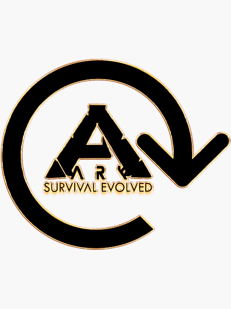"ARK Survival Evolved " Sticker for Sale by ARTofSAW | Redbubble