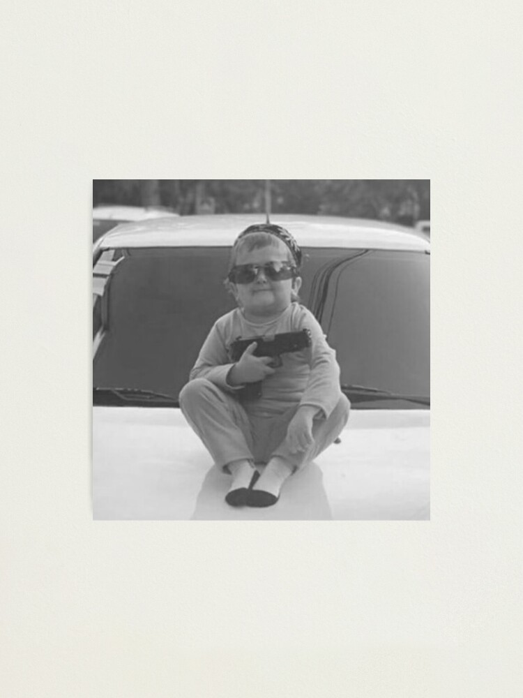 Lámina fotográfica «Hasbulla Magomedov Blanco y negro» de scotilips ...