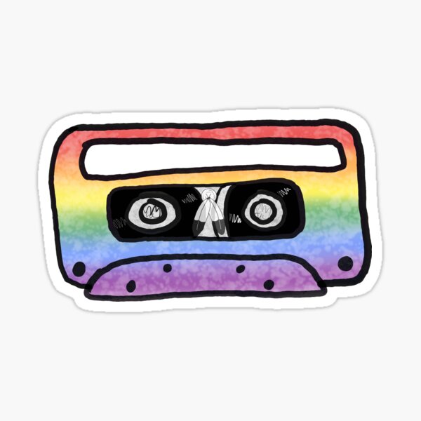 "Two-Spirit Pride Flag Cassette Tape" Sticker for Sale by Prmarvel2003 ...