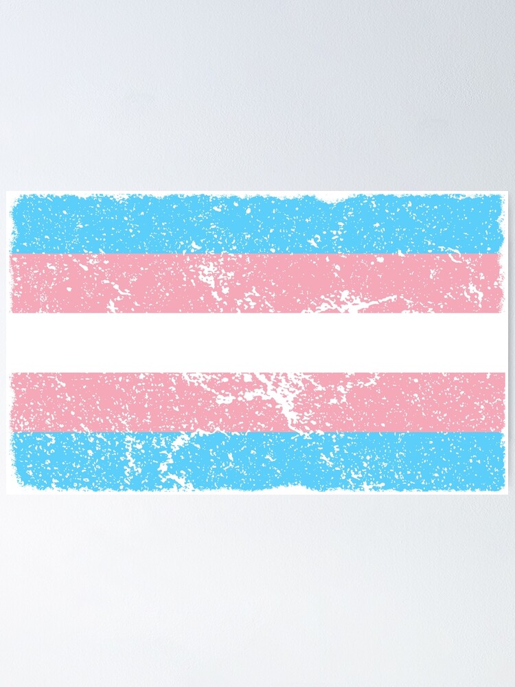 "Transgender Pride Flag" Poster by Curry | Redbubble