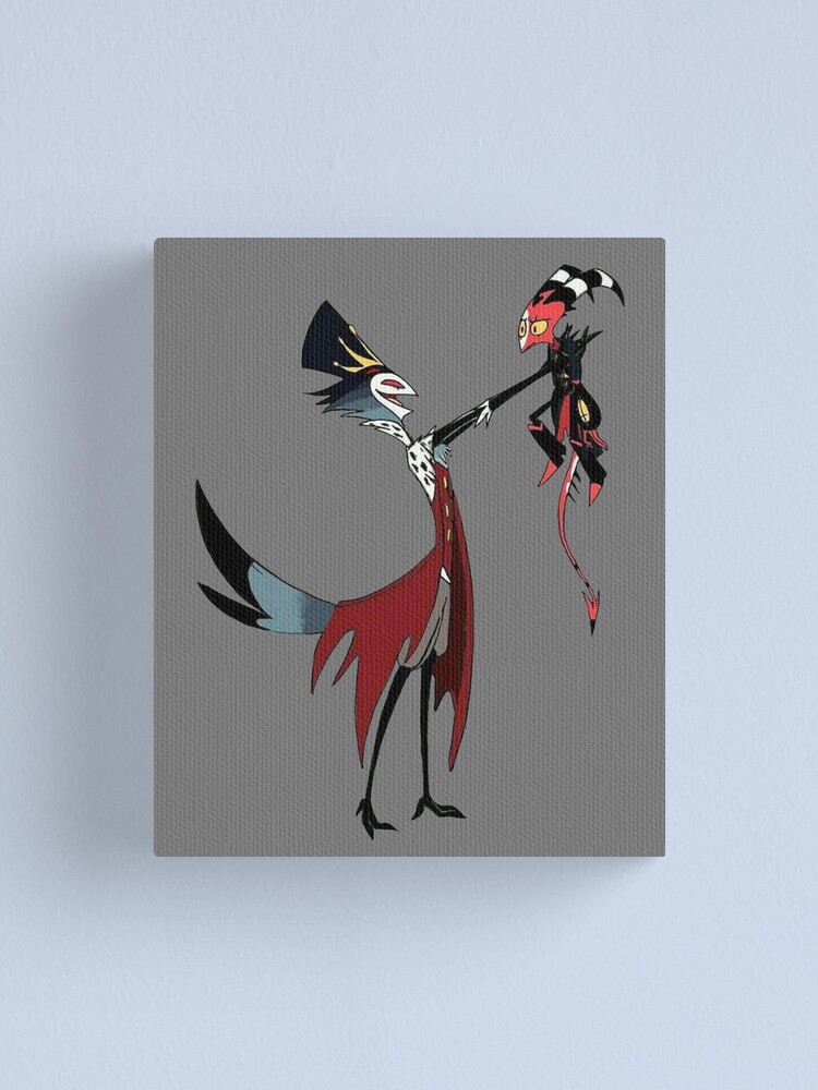 "Helluva Boss Stolas " Canvas Print for Sale by Medouahyb | Redbubble