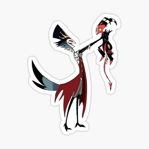 "Helluva Boss Stolas " Sticker for Sale by Medouahyb | Redbubble