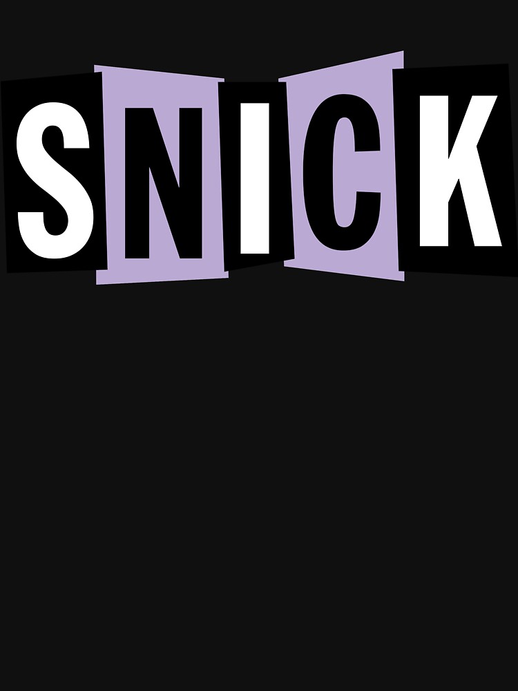 "Snick Logo" T-shirt for Sale by 90sLoveLove | Redbubble | snick t ...