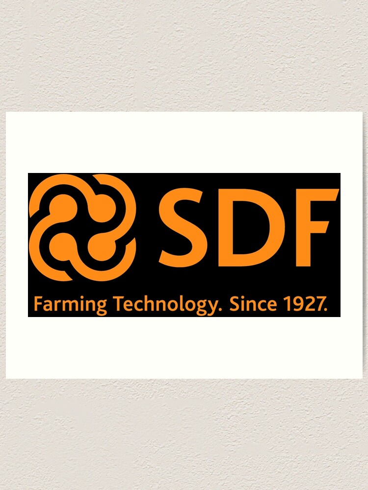 "TRACTOR-SAME DEUTZ FAHR LOGO" Art Print for Sale by HeatherDeapy ...