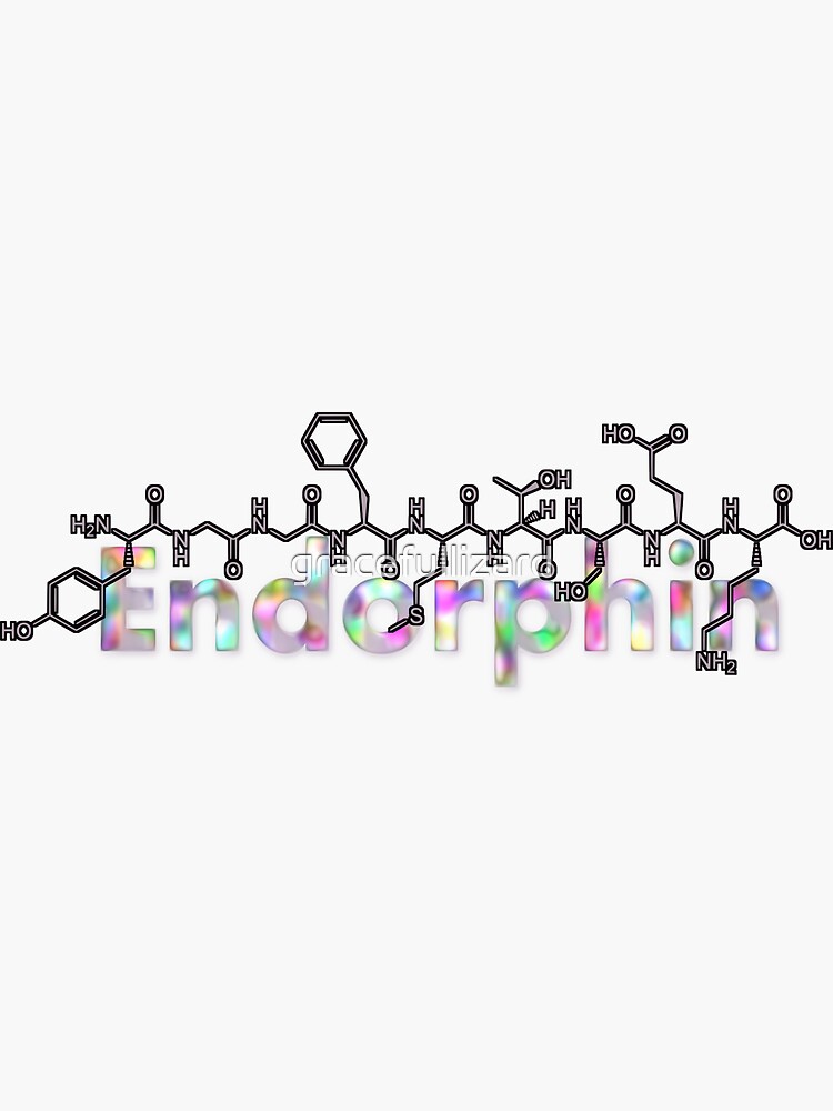 "Endorphin" Sticker by gracefullizard | Redbubble