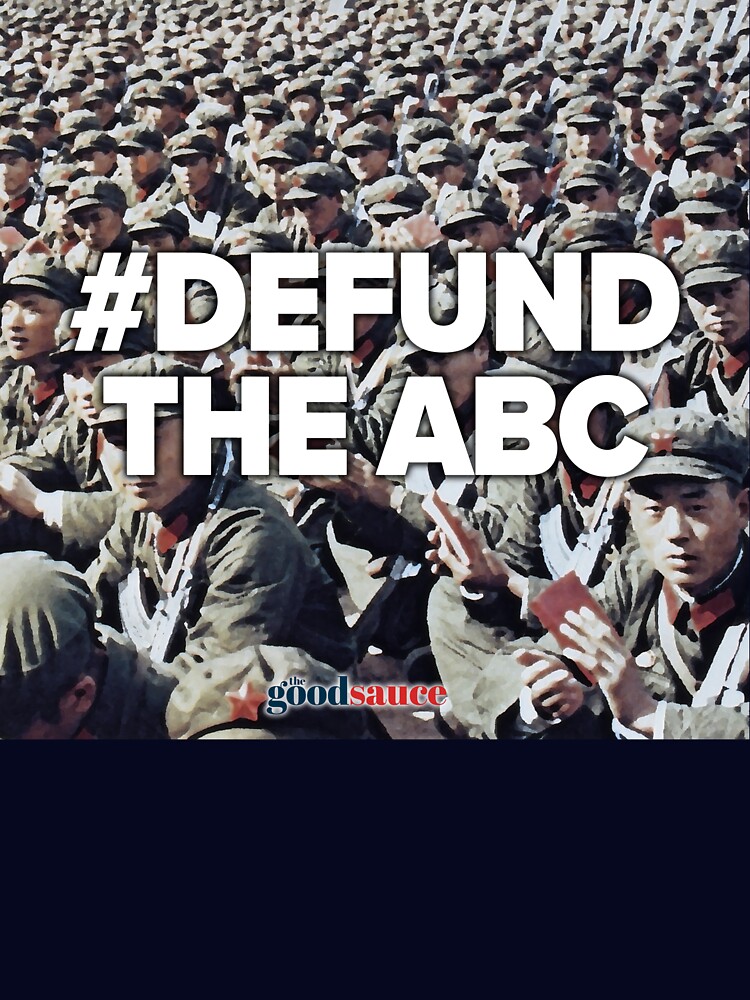 "#Defund The ABC" Essential T-Shirt for Sale by TheGoodSauce | Redbubble