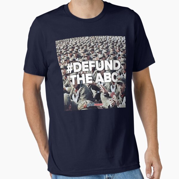 "#Defund The ABC" Essential T-Shirt for Sale by TheGoodSauce | Redbubble