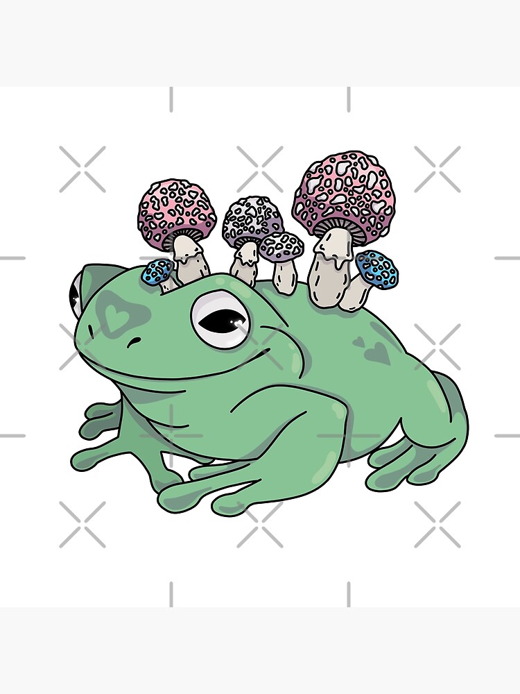 "Trans Pride Frog" Poster by marleyfinn | Redbubble