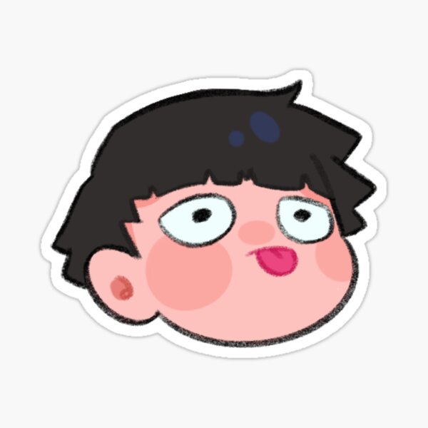 "Mob Psycho 100 baby Mob" Sticker for Sale by cherrymeii | Redbubble