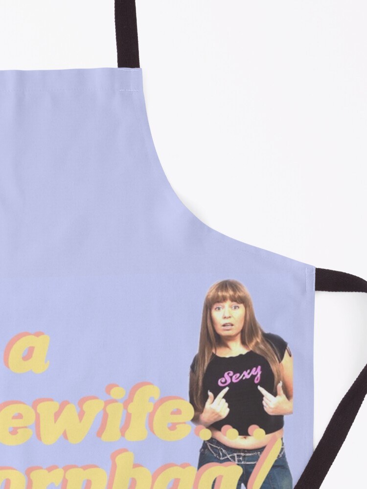 "Kim - Hornbag!" Apron for Sale by cleotemouskos | Redbubble