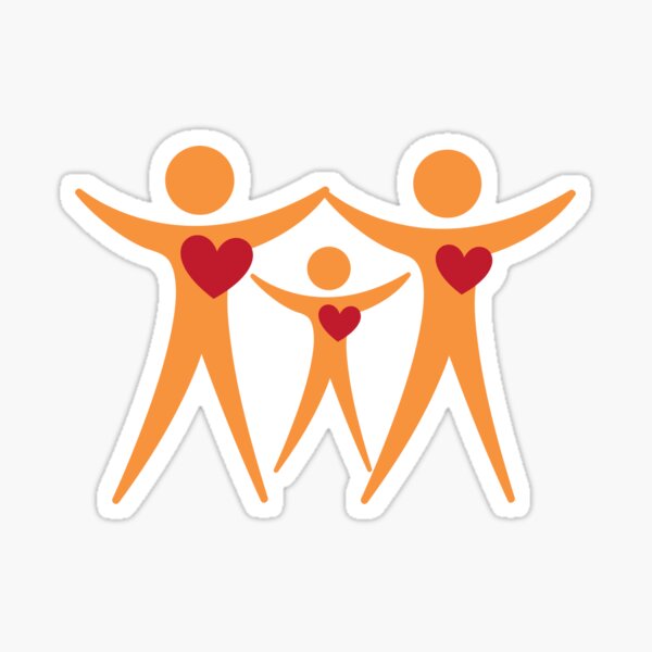 "Family Love" Sticker by PrettyDesigner | Redbubble