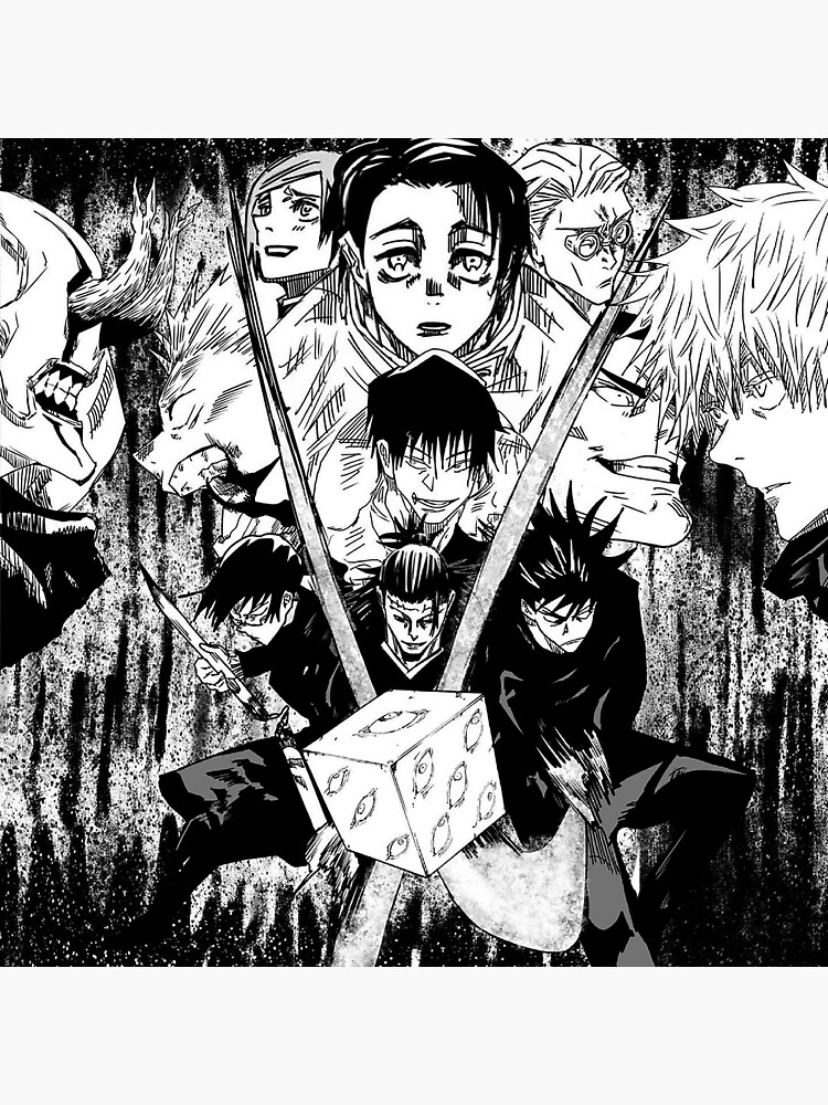 "Jujutsu Kaisen Collage" Art Print for Sale by AoiDoi | Redbubble