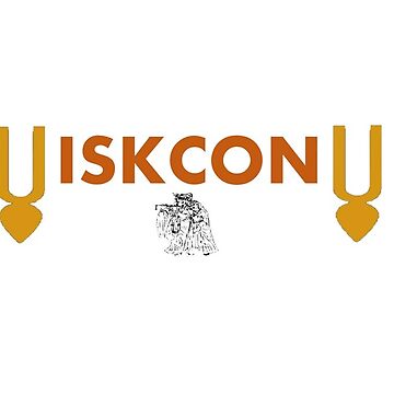 "ISKCON - Radhe Krishna Tilak" Sticker for Sale by passiontodesign ...