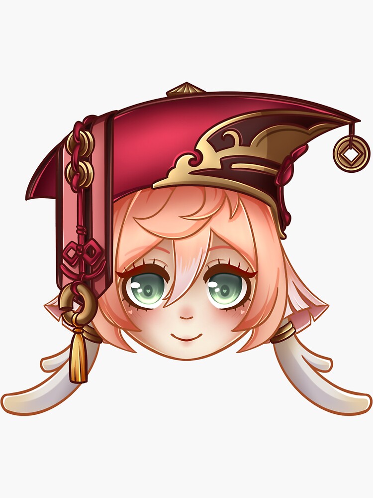 "Yanfei chibi (Genshin Impact)" Sticker for Sale by Natillauwu | Redbubble