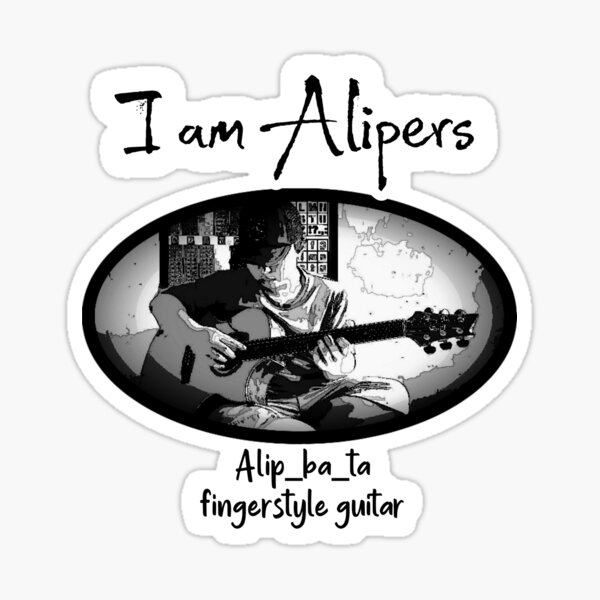 "Alipers ( alip ba ta fans)" Sticker for Sale by Dzabelnic | Redbubble