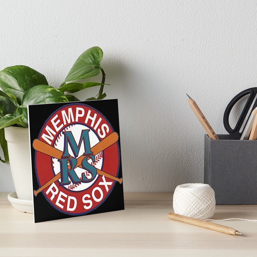 "Memphis Red Sox logo" Art Board Print for Sale by Wtp1985 | Redbubble