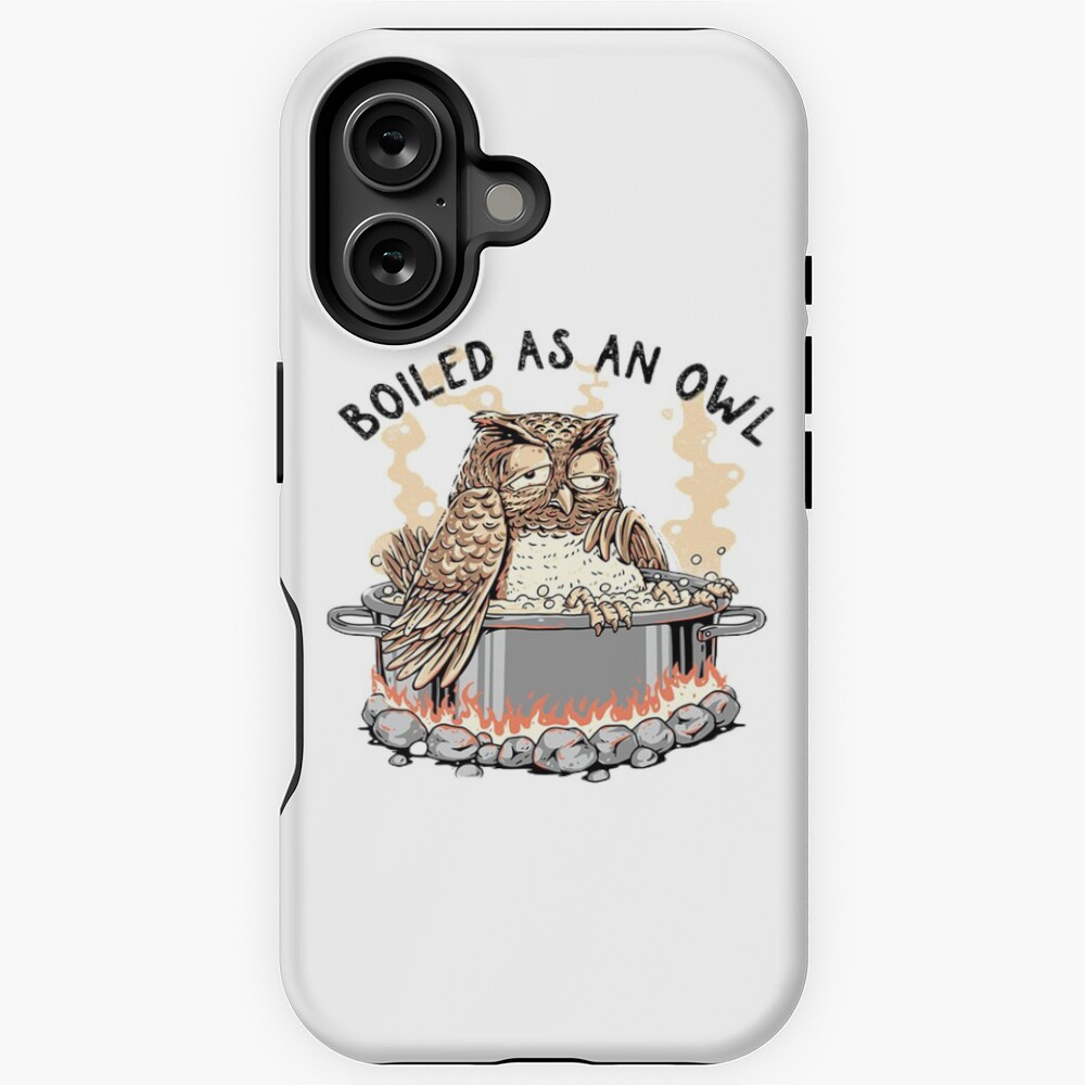 "Boiled as an owl " Sticker for Sale by RnCLand | Redbubble