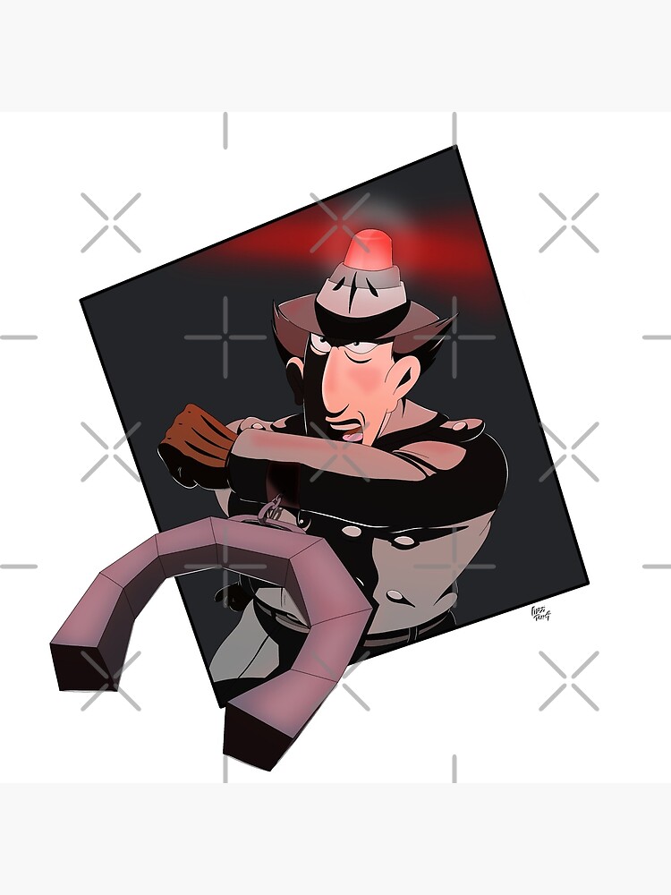 "Go Go Gadget Cuffs" Poster by FuzziDino4 | Redbubble