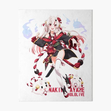 "Nakiri Ayame T-ShirtHololive - Nakiri Ayame 2" Art Board Print by VTV2 ...