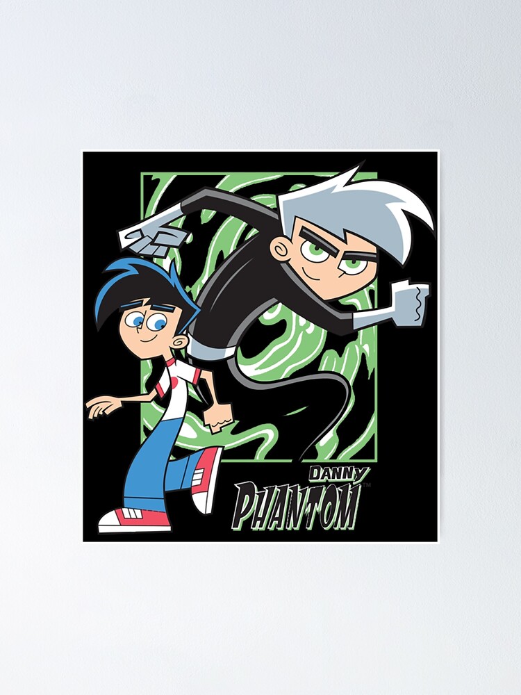 Póster «Cartel de fantasma de dibujos animados de Danny clásico» de ...