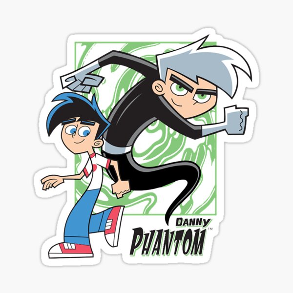 "Danny cartoon Phantom poster classic" Sticker for Sale by KinneyMary ...
