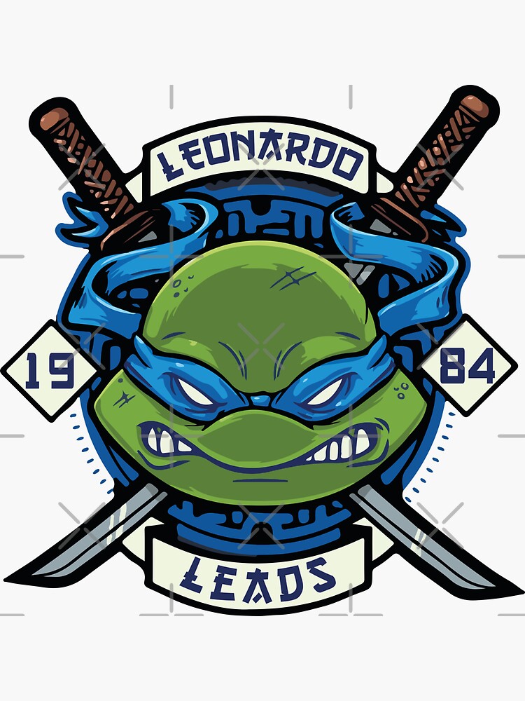 "leonardo leads" Sticker for Sale by cremadesign | Redbubble