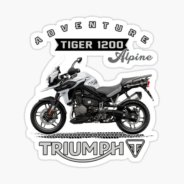 Sticker: Triumph Tiger | Redbubble
