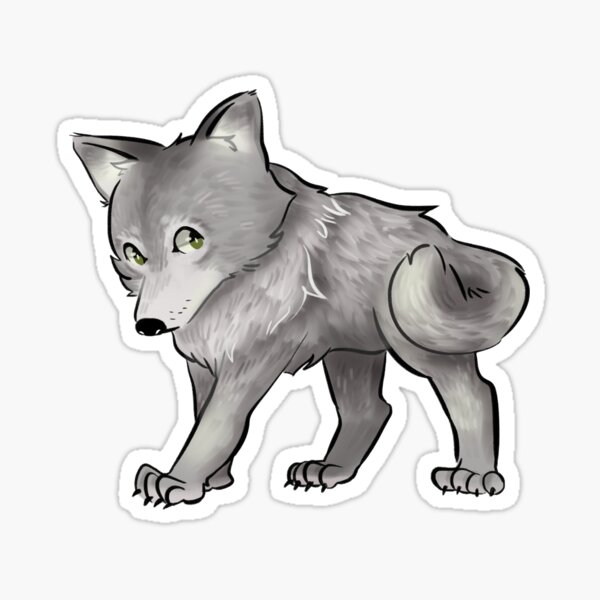 Ud Wolfie Sticker For Sale By Banhmibox Redbubble
