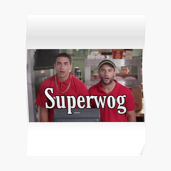"Superwog at Mcdonalds" Poster for Sale by Jeremyfreker | Redbubble