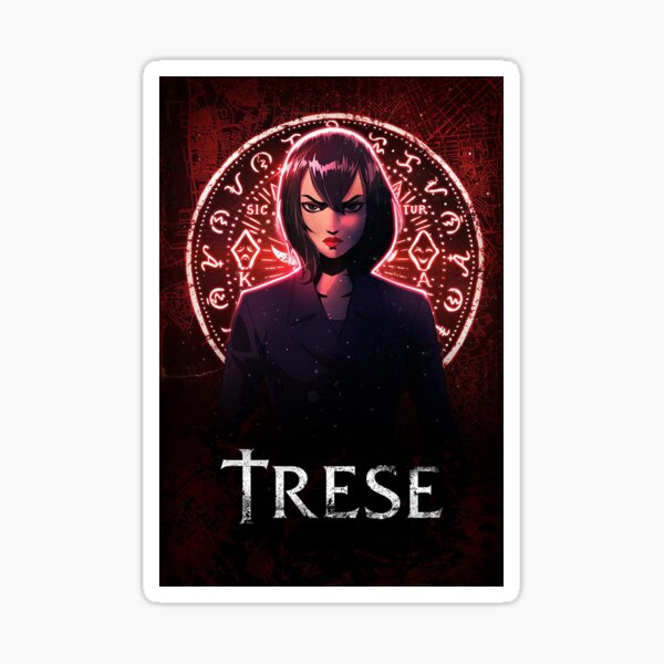 "Trese" Sticker for Sale by Sarahoctopus | Redbubble