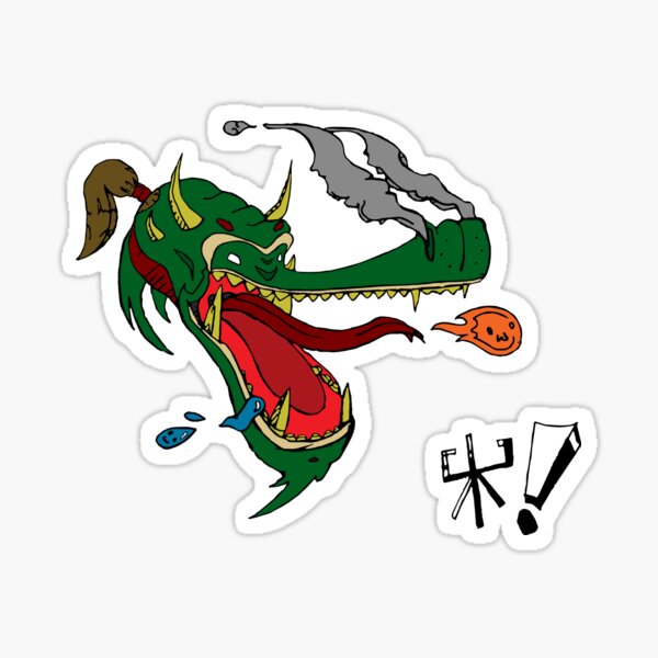 "Dragon Drool" Sticker for Sale by PeterMcRory | Redbubble