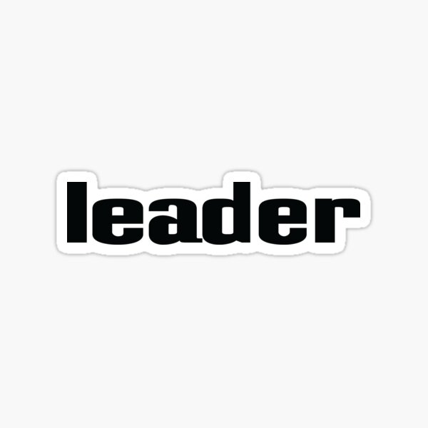 "Leader" Sticker for Sale by FiveNiches | Redbubble