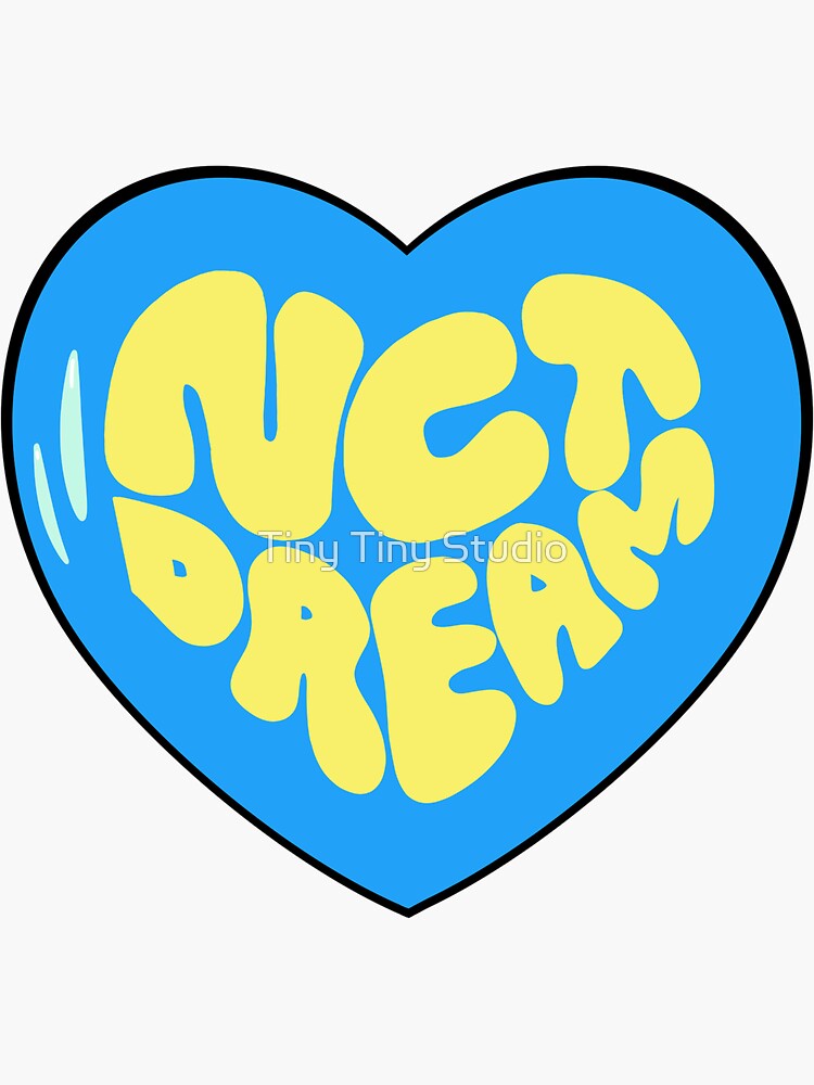 "NCT DREAM LOGO Illustration " Sticker for Sale by osakasuh | Redbubble