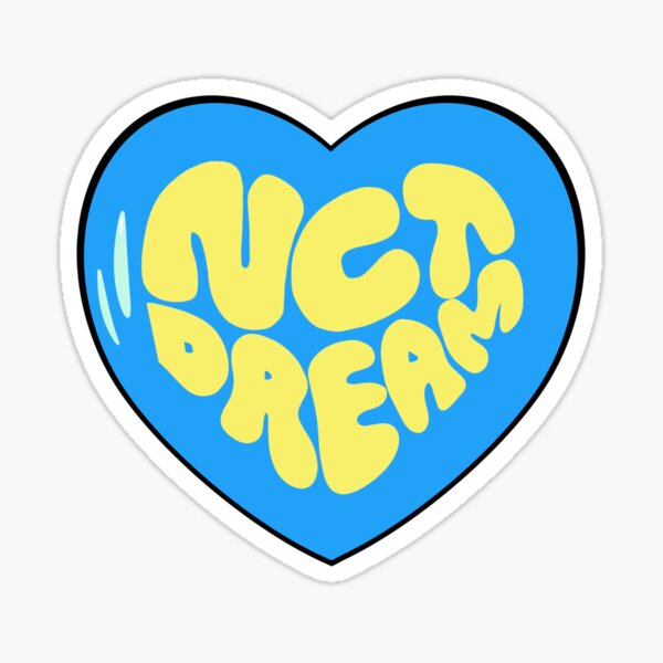 "NCT DREAM LOGO Illustration " Sticker for Sale by osakasuh | Redbubble