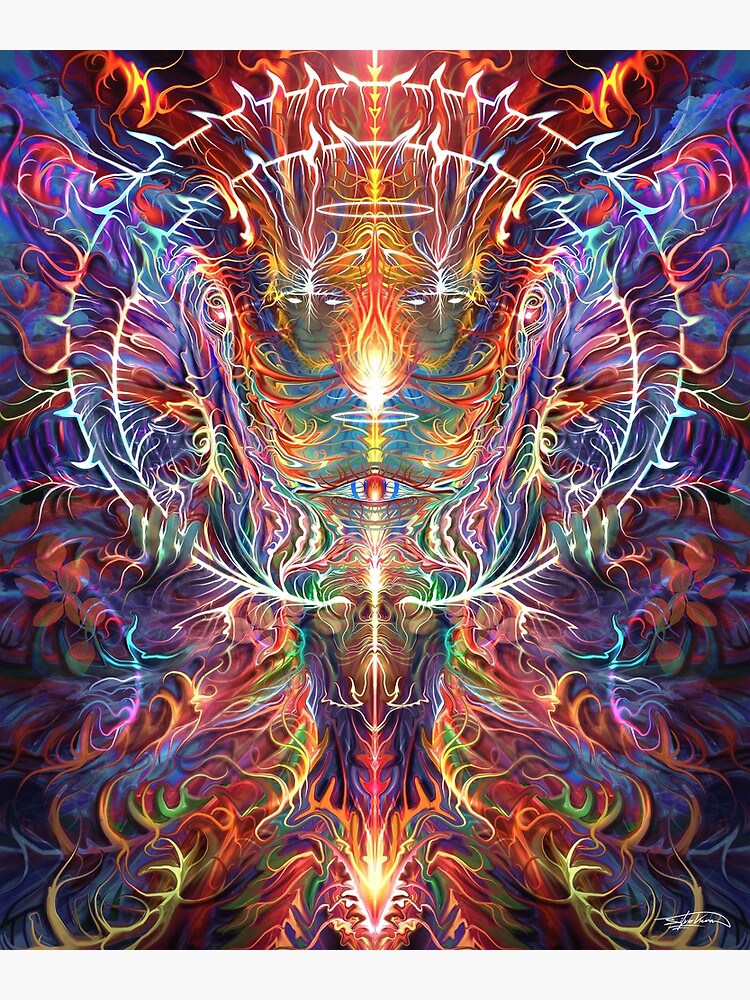 ""Undivisible Spectrum"" Poster for Sale by Silvio Vieira | Redbubble