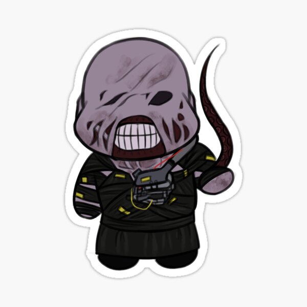 "Nemesis" Sticker for Sale by blinkingbat | Redbubble